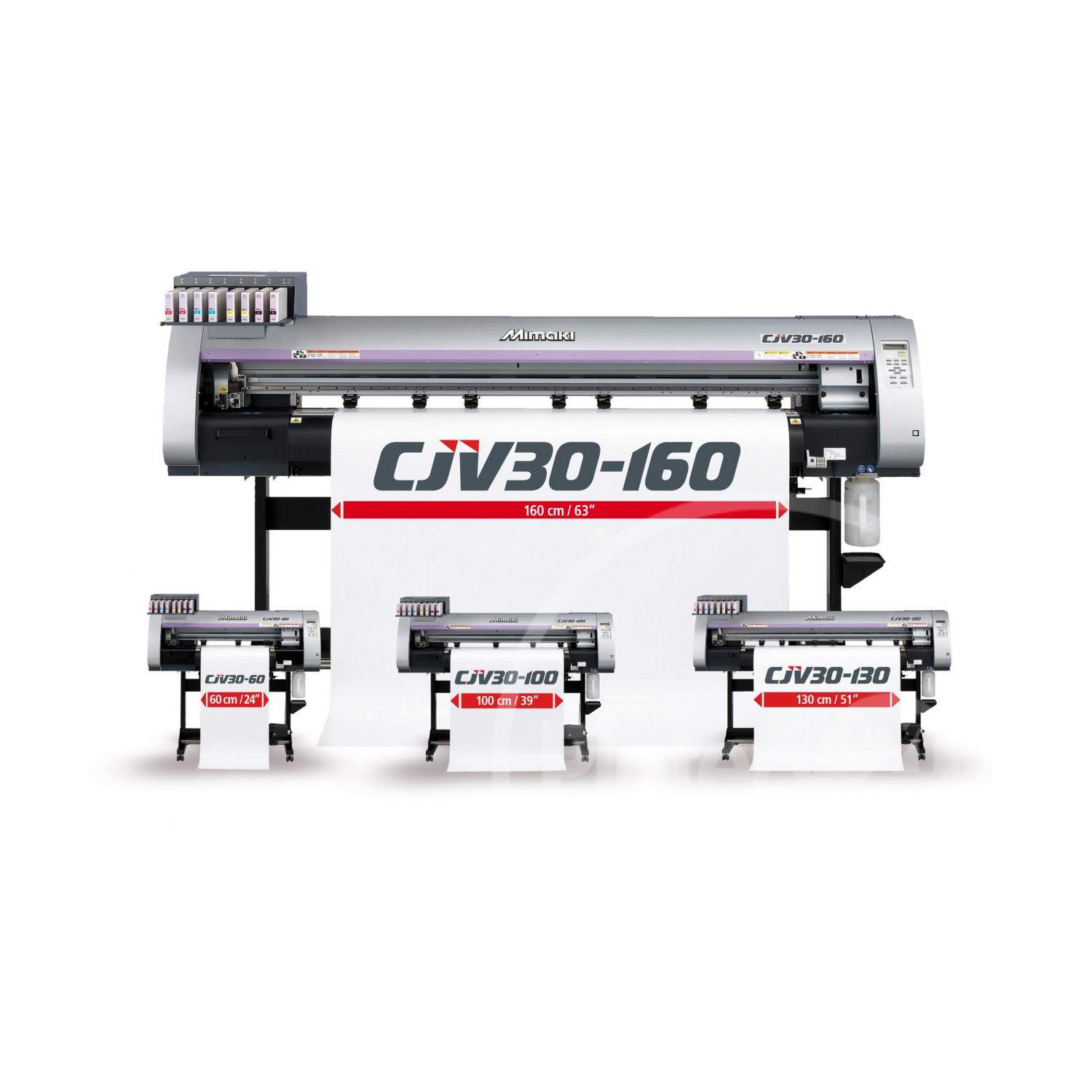 CISS PRO 4 kasety 440 ml + butle 1L + przewody, wieszak Mimaki Mutoh ...